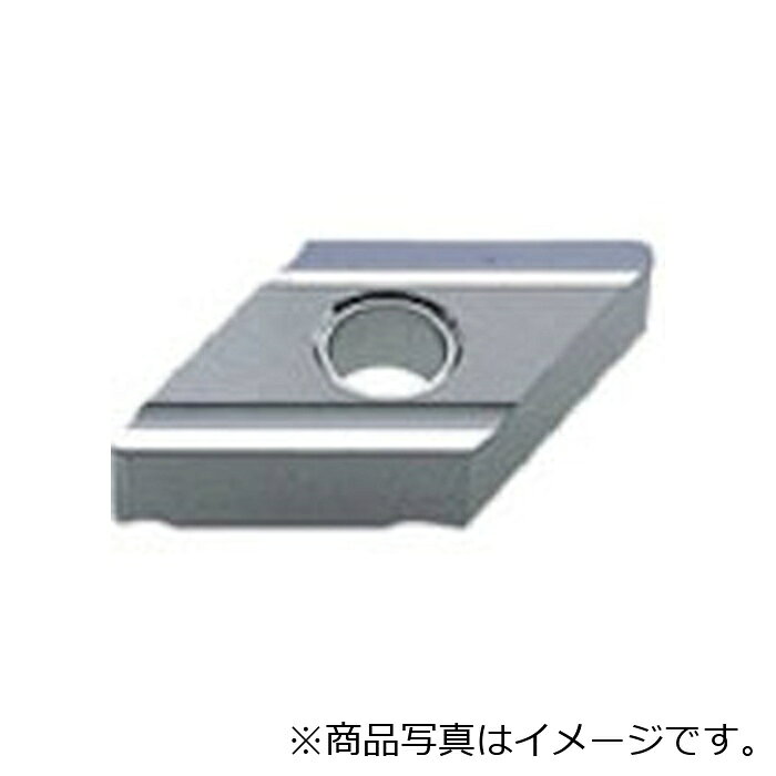 特長 ●汎用性に優れ、工具の集約が可能です。乾式切削対応です。 用途 ●被削材：鋼、ステンレス鋼。 ●仕上げ ●チップCMT 質量・質量単位 ●9.4g 【メーカー名】三菱マテリアル（株） 【メーカー品番】DNGG150404L