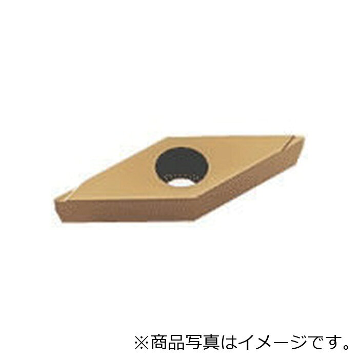 特長 ●シャープな切れ刃で面粗度加工両行です。 ●UPコートCOAT 質量・質量単位 ●7.8g 【メーカー名】三菱マテリアル（株） 【メーカー品番】VBGT160402R-F