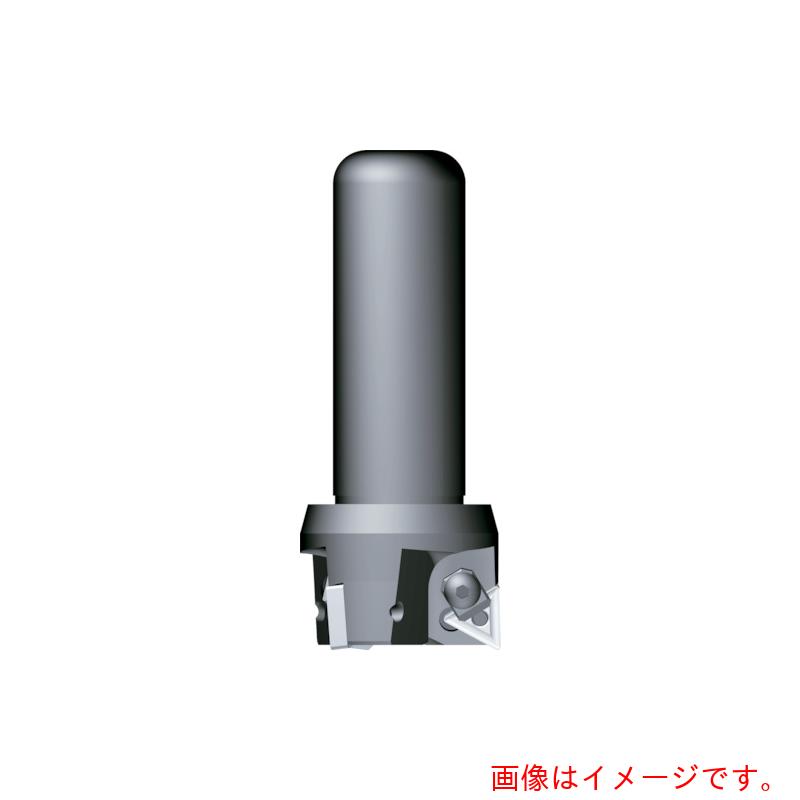 特長 ●独自の機構で加工後の直角精度がでます。 ●ネガポジチップのため、裏表6コーナー使用可能です。 ●ネガポジチップの為、裏表8コーナー使用可能です。 用途 ●ショルダー加工。 仕様 ●刃数CICT(枚)：3 ●切削径DC(mm)：50 ...