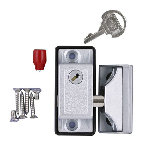 ●ガラス付きのドアは室内側に補助ロックを。 ●室内側からカギを使って施錠するので、ガラスを破っての侵入の防止に効果絶大です。 ●アルミ板用のドリルネジを付属し、勝手口やサッシ窓への取り付けも簡単です。 ●スリムボディーで狭い箇所にも取り付け...