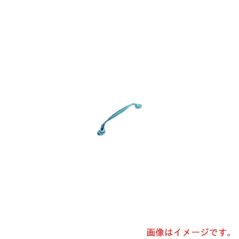 特長 ●デザインに優れた握りやすいハンドルです。 用途 ●産業機械、キャビネット用。 仕様 ●全長(mm)：132 ●全高(mm)：26 ●径(mm)：13 ●取付ピッチ(mm)：118 ●穴径(mm)：3.5 ●色：クローム ●2穴ピッチ...