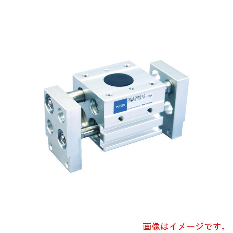 特長 ●コンパクトでグリップ力および開閉ストロークが大きい平行チャックのスタンダードタイプです。 ●ロッドの摺動部にはダストシールを取り付け、防塵対策を施しています。 ●無接点タイプの小型磁気近接スイッチをボディーから飛び出さずに、T溝の中...