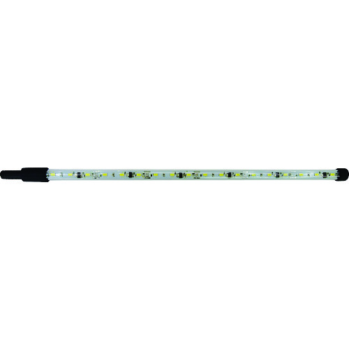 特長 ●温白色の柔らかい色調のLEDライトです。 用途 ●作業照明、検査用照明として。 仕様 ●明るさ(lm)：756 ●消費電力(W)：5.4 ●全長(mm)：417 ●適合機種：LED8500、LED8600 ●LED18灯付 ●光源部...