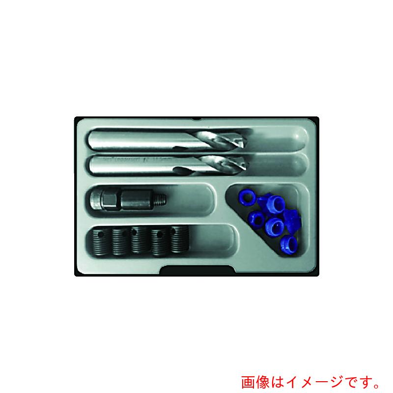特長 ●めねじの補修にタップを使わない画期的なシステムです。 ●下穴に直接、ねじ切りインサートでタッピングしながらインサートを挿入する際、先端にプラスチックガイドを付けることによりまっすぐにインサート挿入ができます。（PAT.PEND） 用...