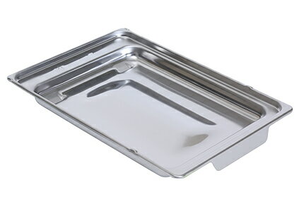 ●グリル焼き網の受け皿。 ●サイズ： 幅229mm×奥行333mm ●材質： ステンレス ●色： シルバー ※「無水タイプ」の受け皿です。 ●ハーマン品コード： DG3C33009107 【メーカー名】（株）ノーリツ 【メーカー品番】SRF...