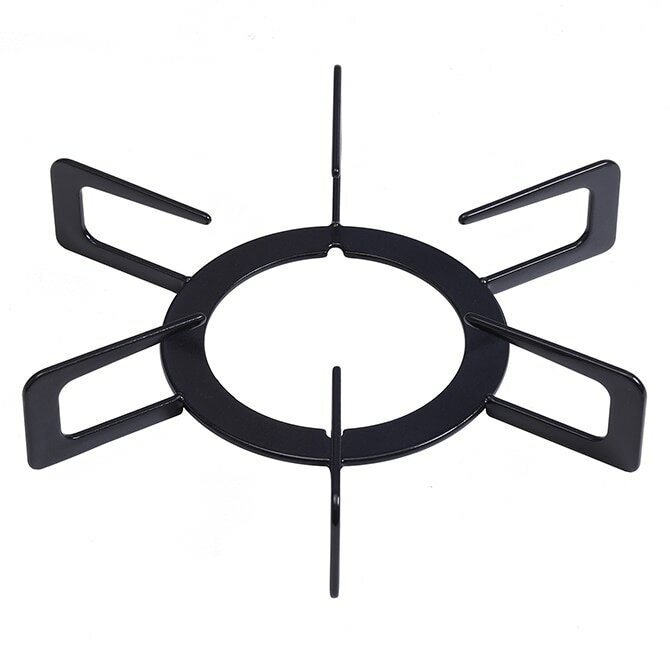 ●左右バーナー用のごとくです。 ●サイズ： 直径222.8mm（ツメ部分含む）／内径86.5mm ●色： ブラック ●対応製品名： DW36S5WASSTE、DW36S6WASSTE、KDS3610WASSTEC、KDS3611WASSTE...