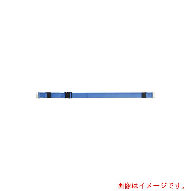 特長 ●超強力両面テープでフックを貼り付けて、自由な位置に取り付けできます。 ●収納品の取り出しも簡単ワンタッチです。 仕様 ●幅(mm)：50 ●色：ブルー ●サイズ：RL ●バックル：樹脂バックル ●ベルト幅(mm)：50 ●間口(mm...