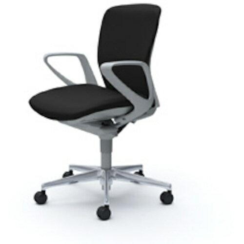 仕様 ●座幅(mm)：482 ●座奥行(mm)：430 ●座面高さ(mm)：420〜512 ●幅(mm)：580 ●奥行(mm)：582 ●高さ(mm)：845 ●張地：ブラック ●色：ブラック ●背面色：グレーシェル ●座面色：ブラック ...