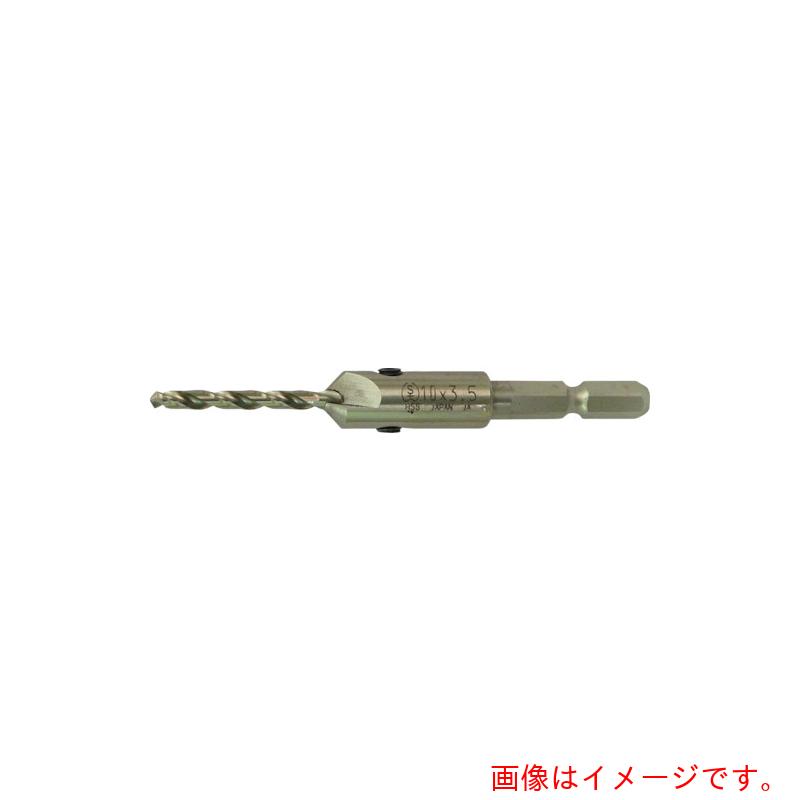 特長 ●中ドリルと面取りカッターの組み合わせにより、1本のドリルで下穴と90度の面取りが同時加工できます。 ●ハイス鋼を使用しているので、ドリルの摩耗が少なく、より永く使用できます。 ●中ドリルが摩耗した場合、付属のL型レンチで簡単に交換で...