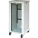 特長 ●使用用途に合わせてお選びいただけるユニット方式です。 用途 ●AVホール、視聴覚室などで 仕様 ●間口(mm)：596 ●奥行(mm)：596 ●高さ(mm)：1243(キャスター含) ●色：ホワイト ●EIA23U対応 ●堅牢な本...