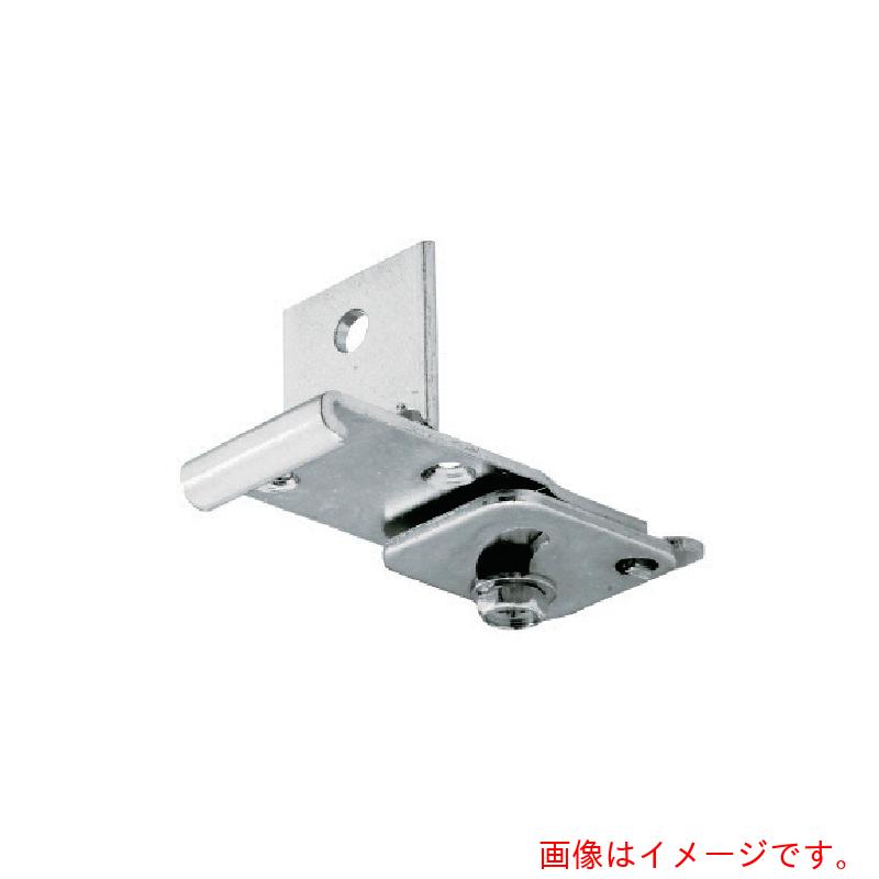 特長 ●ブラケット上部に吊下げるのに便利なプレートを溶接しています。 用途 ●レールを中間吊（ワイヤー使用）する際に。 ●伸縮吊棒にも。 仕様 ●品名：吊ブラケットAタイプ ●寸法(mm)：44.5×80×33 ●取付穴径(mm)：φ4.2...