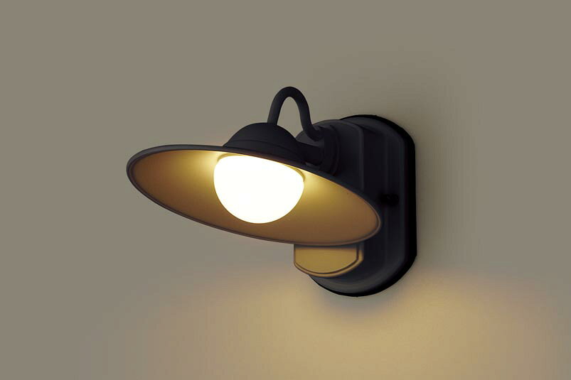 ●器具光束： 95 lm ●電圧： 100 V ●消費電力： 4.5 W ●消費効率： 21.1 lm/W ●デザイン分類： Vintage ●ガラスカバー： 乳白 ●アルミダイカスト： オフブラック ●壁直付型、拡散タイプ・密閉型 ●Ra...