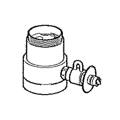 ●KVK製のシングルレバー式（デッキタイプ）に適合します。 ●食器洗い乾燥機専用 ●給水・給湯兼用 ●取り付け後約68mm高くなります。 ●代表機種： KM306N、KM307N ●製造元： （株）ナニワ製作所 ※お使いの水栓金具により、適...