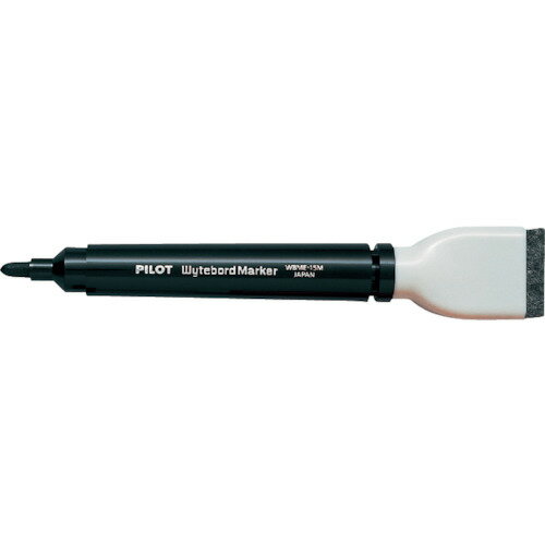 特長 ●ボードマーカーの定番モデルです。 ●インキ補充式でとても経済的です。 用途 ●ホワイトボードへの筆記に。 仕様 ●色：ブラック ●太さ(mm)：26.6 ●長さ(mm)：133 ●タイプ：中字イレーザー付キャップ ●インク色：ブラッ...