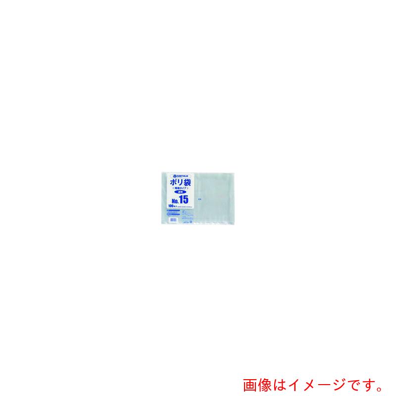特長 ●スタンダードな規格タイプポリ袋がお手頃価格です。 ●取り出し口付です。 仕様 ●色：透明 ●厚さ(mm)：0.03 ●容量：NO．15 ●業パ入数：10パック ●厚さ：0．03mm ●容量：NO．15 材質 ●低密度ポリエチレン 質...