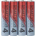 特長 ●国内メーカー製造による使用推奨期限5年のオリジナルアルカリ乾電池です。 仕様 ●タイプ：単4 ●使用推奨期限(年)：5 ●規格：単4形 ●入数：1パック（4本入） ●電池 ●アルカリ乾電池 ●電圧：1.5V 質量・質量単位 ●0.0...