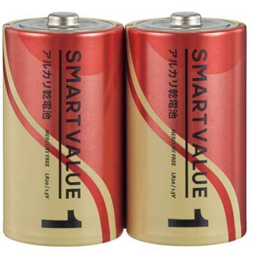 特長 ●使用推奨期限10年の高性能アルカリ乾電池です。 ●国内生産です。 ●3つの液漏れ防止構造（正極缶、負極材料、ガスケット）3つの新素材、新構造の採用により、未使用時の液漏れを抑制します。 仕様 ●タイプ：単1 ●使用推奨期限(年)：1...