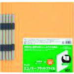 特長 ●金属針不使用で、廃棄時の分別も簡単です。 仕様 ●用紙サイズ：A4-S ●色：イエロー ●穴数：2穴 ●穴間隔(mm)：80 ●縦(mm)：307 ●横(mm)：230 ●背幅(mm)：17.5 ●収容枚数：150枚 ●表紙：ファイ...