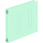 特長 ●とじ具を外すだけ、簡単・分別廃棄可能なノンステッチ（とじしろ接着式）のフラットファイルに、縦罫線タイプです。 仕様 ●用紙サイズ：B6 ●収納数(枚)：180 ●色：ブルー ●穴数：2穴 ●穴間隔(mm)：80 ●縦(mm)：138...