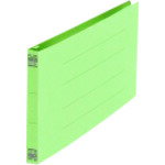 特長 ●とじ具には炭酸カルシウムを配合し、焼却時に炉にかかる負担も軽減しています。 仕様 ●用紙サイズ：統一伝票 ●色：グリーン ●穴数：2穴 ●背幅(mm)：18 ●外形寸法：縦138×横273×背幅18mm ●穴間隔：80mm ●穴数(...