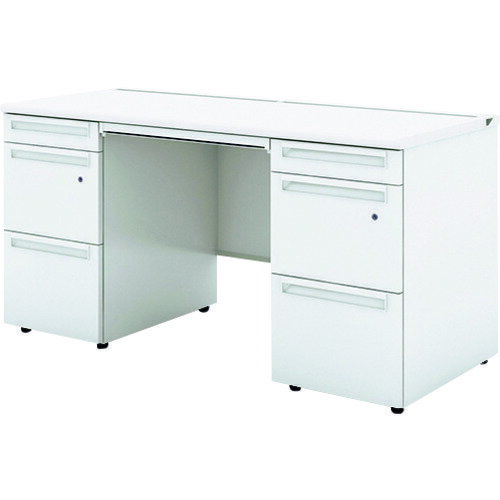 仕様 ●タイプ：両袖タイプ ●US　両袖机UR?146A?33　WS／W4　（779629） 質量・質量単位 ●71.45kg 注意事項 ●組立・施工が必要な商品です。 【メーカー名】プラス（株） 【メーカー品番】UR-146A-33 WS...