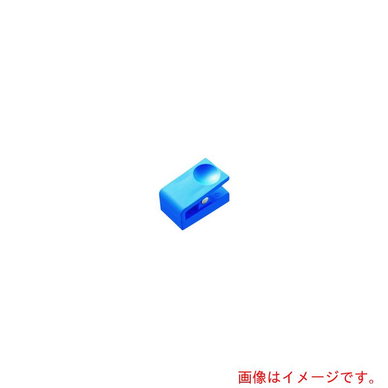特長 ●プラスチックタイプのマグネットクリップです。 ●つまみやすい凹型形状です。 ●ヨーク板付きです。 ●傷がつきにくい保護フィルム付です。 仕様 ●挟口寸法(mm)：25 ●とじ枚数(枚)：60 ●色：青 ●縦(mm)：40 ●横(mm...