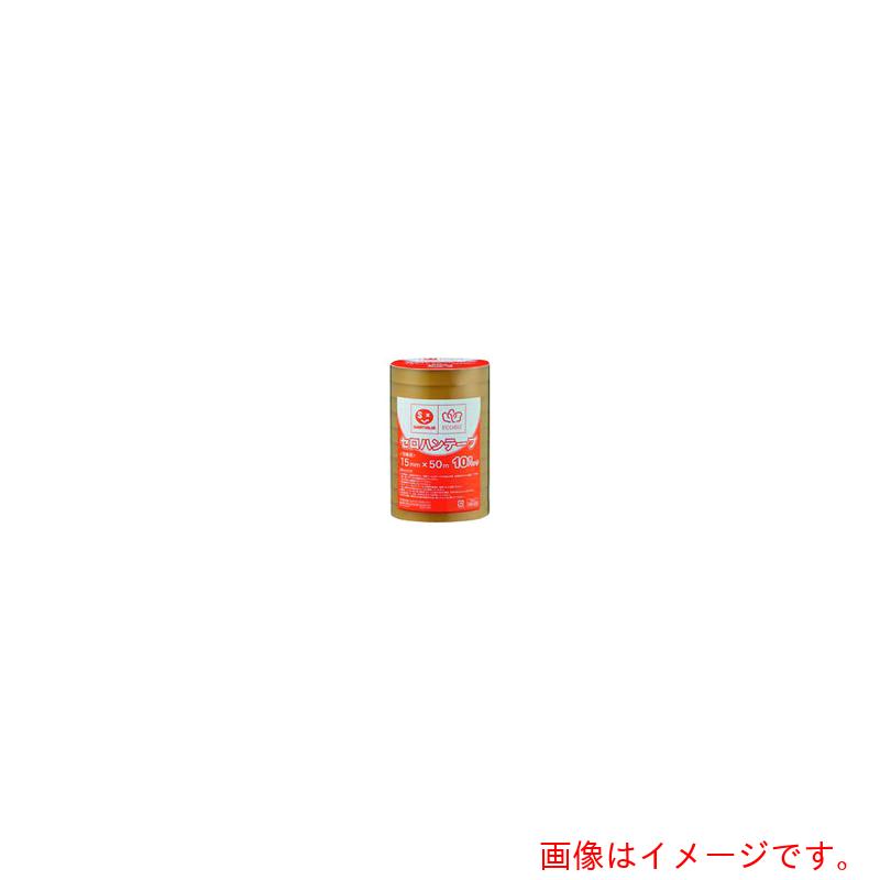 特長 ●品質にこだわったスマートバリューのセロハンテープです。 ●50m巻きタイプは、交換頻度が少なく、ゴミ削減にもなります。 仕様 ●幅(mm)：15 ●長さ(m)：50 ●1パック入数(巻)：10 ●透明テープ ●大巻（巻芯直径76mm...