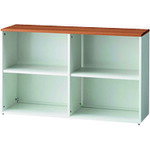 特長 ●高さ720mm、多様なワークスタイルを実現するデスクシリーズ「b−Foret（ビーフォレット）」収納棚／天板ミディアムウッドです。 ●同シリーズのデスクエンドに設置すれば効率的な収納スペースに。 ●デスクと高さが揃うので作業スペース...