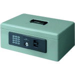 特長 ●鍵がなくても開けれられる電子ロック式です。 仕様 ●容量(L)：7.9 ●色：グレー ●本体寸法(mm)間口：360 ●本体寸法(mm)奥行：263 ●本体寸法(mm)高さ：155 ●有効内寸(mm)間口：320 ●有効内寸(mm)...