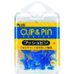 特長 ●つまみやすくて抜き差しが簡単なプッシュピンです。 ●ヘッド部分はフックになります。 仕様 ●色：ブルー ●針足：10．5mm ●1ケース入数：20個 質量・質量単位 ●0.002kg 注意事項 ●取り寄せ品につき発注後のキャンセル・...