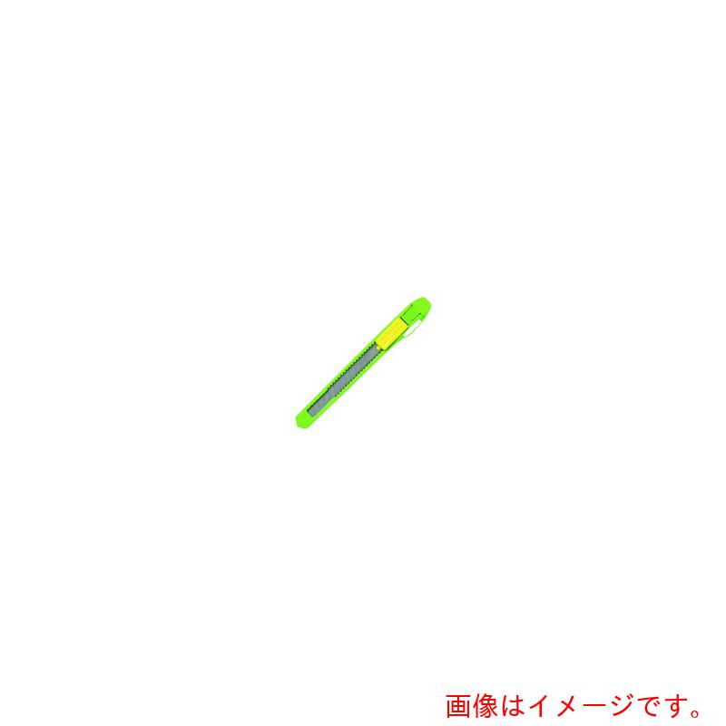 特長 ●カラフルでシンプルなカッターナイフです。 ●ストラップ穴付ストラップはついておりません。 仕様 ●適合替刃：CU−201、CU−203 ●色：グリーン ●タイプ：オートロック式 ●刃厚：0．4mm ●刃幅：9．2mm 材質 ●本体：...