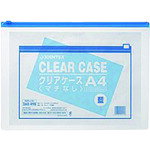 特長 ●整理整とんや仕分けに一役買います。 ●書類を項目ごとに分けたり、用途は様々です。 ●中身の見える透明本体です。 仕様 ●色：青 ●用紙サイズ：A4-S ●縦(mm)：245 ●横(mm)：335 ●外形寸法：縦245×横335mm ...
