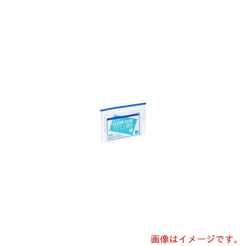 特長 ●整理整とんや仕分けに一役買います。 ●書類を項目ごとに分けたり、用途は様々です。 ●中身の見える透明本体です。 仕様 ●色：青 ●用紙サイズ：B5-S ●外形寸法：縦220×横305mm ●内形寸法：縦200×横285mm ●種別：...