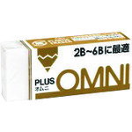 特長 ●吸着性が高く、包み込んで消すタイプです。 用途 ●用途：2B〜6Bタイプに。 仕様 ●サイズ：全長48×幅19×厚11mm ●消しゴム 質量・質量単位 ●0.013kg 【メーカー名】プラス（株） 【メーカー品番】ER-060MD