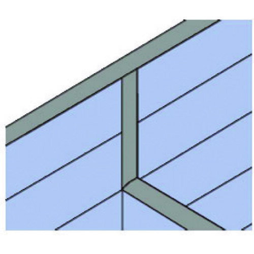 ●LF　連結部材　段差2段　LF−1913D−90T1　DGY　（627426） 質量・質量単位 ●2.69kg 【メーカー名】プラス（株） 【メーカー品番】LF-1913D-90T1 DGY