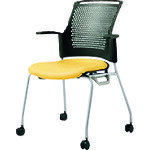 ●会議イス　チェダーC　MB−W63NH　YL　（629430） 質量・質量単位 ●6.7kg 【メーカー名】プラス（株） 【メーカー品番】MB-W63NH YL