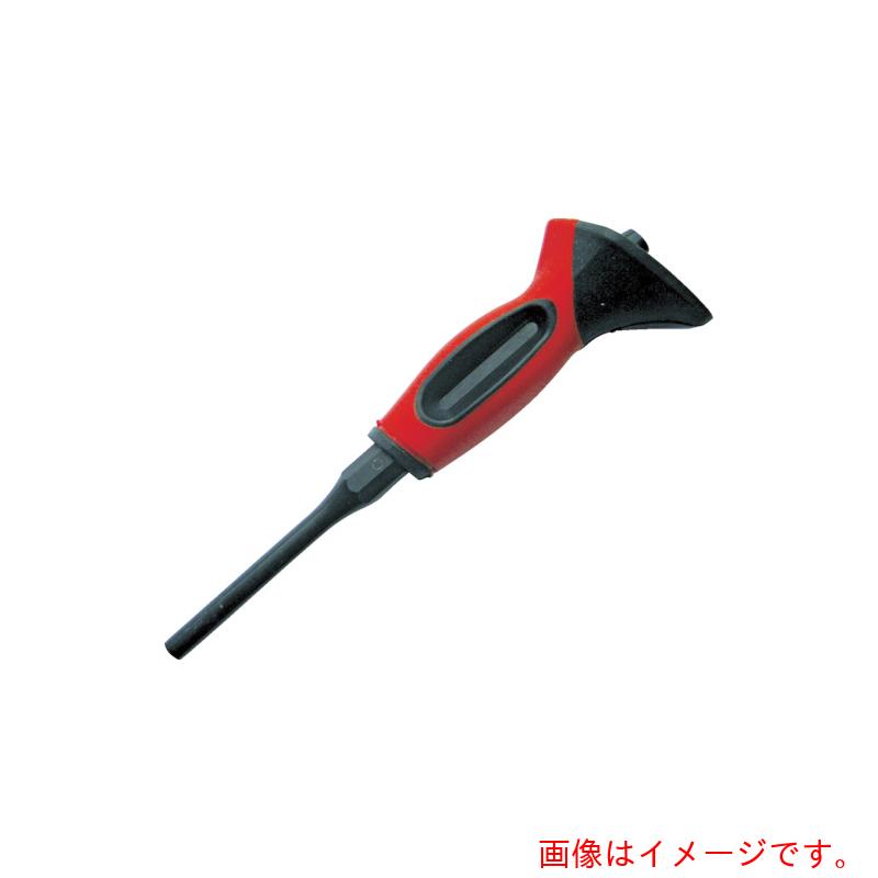特長 ●フランス製の高品質な平行ピンポンチです。 ●握りやすく滑りにくい人間工学に基づいたハンドル付きです。（特許取得品） ●ハンドルが衝撃を吸収し快適な作業を実現します。 仕様 ●全長(mm)：150 ●幅(mm)：10 ●先端径(mm)...