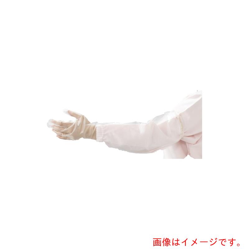 特長 ●内側エンボス加工。 ●60cmの超ロング手袋。 ●青色の輪ゴムで、混入対策。 用途 ●水漏れや汚れを防ぎ用。 仕様 ●色：クリア ●サイズ：フリー ●全長(cm)：60 ●手のひら周り(cm)：145 ●中指長さ(cm)：80 ●厚...