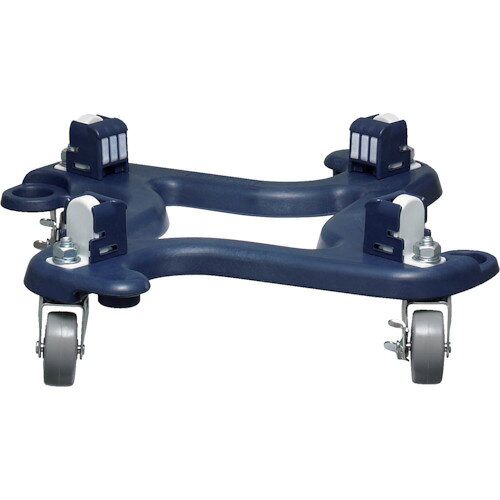 特長 ●ポリペール缶装着用アダプター標準装備です。 ●スチール缶もポリペール缶も両方取り付け可能です。 ●連結して運搬が可能です。 用途 ●ワックスや洗剤等のペール缶の運搬用に。 仕様 ●奥行(mm)：405 ●高さ(mm)：405 ●幅(...