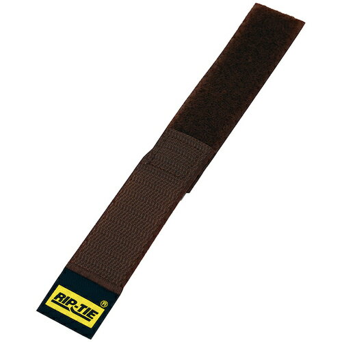 特長 ●高い耐久性を誇るRIP-TIEケーブルラップ。 ●サイズ、カラーバリエーションも豊富です。 用途 ●ケーブル管理に。 仕様 ●色：茶 ●幅(mm)：25.4mm ●長さ(mm)：355.6mm ●厚さ(mm)：2 ●最大結束径(mm...