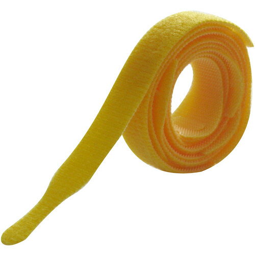 特長 ●高い耐久性を誇るRIP-TIEケーブルラップ。 ●サイズ、カラーバリエーションも豊富です。 用途 ●ケーブル管理に。 仕様 ●色：黄 ●幅(mm)：12.7 ●長さ(mm)：127 ●厚さ(mm)：1.35 ●最大結束径(mm)：2...