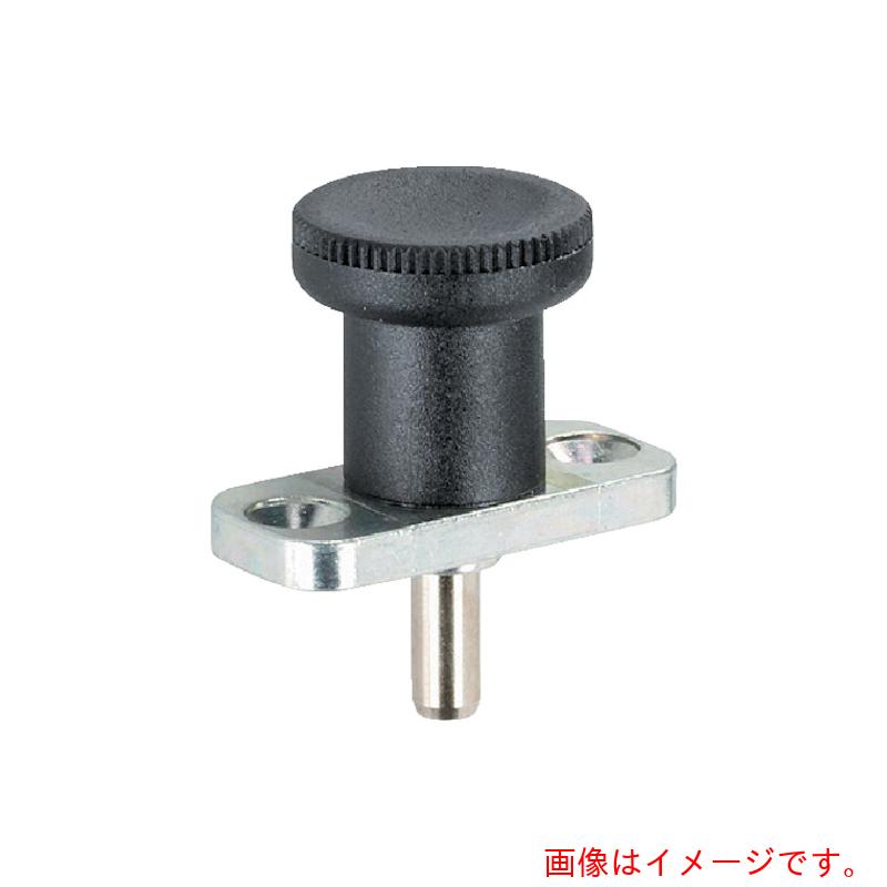 特長 ●小型のインデックス穴用ボルトです。 用途 ●板厚の薄い部品への固定に。 仕様 ●ピン径(mm)：1.8 ●呼び寸法d1(mm)：8 ●フランジ幅b1(mm)：46 ●フランジ幅b2(mm)：20 ●ノブ径d3(mm)：31 ●本体長...