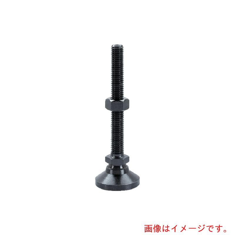 特長 ●ボール・エレメントにボルトが付いたタイプのレベリング・パッドです。 用途 ●機器の足やスラスト・パッドとして。 仕様 ●ねじ寸法：M12 ●ねじ長さ(mm)：94.5 ●許容荷重(kgf)：3500 ●全高(mm)：126 ●台座径...