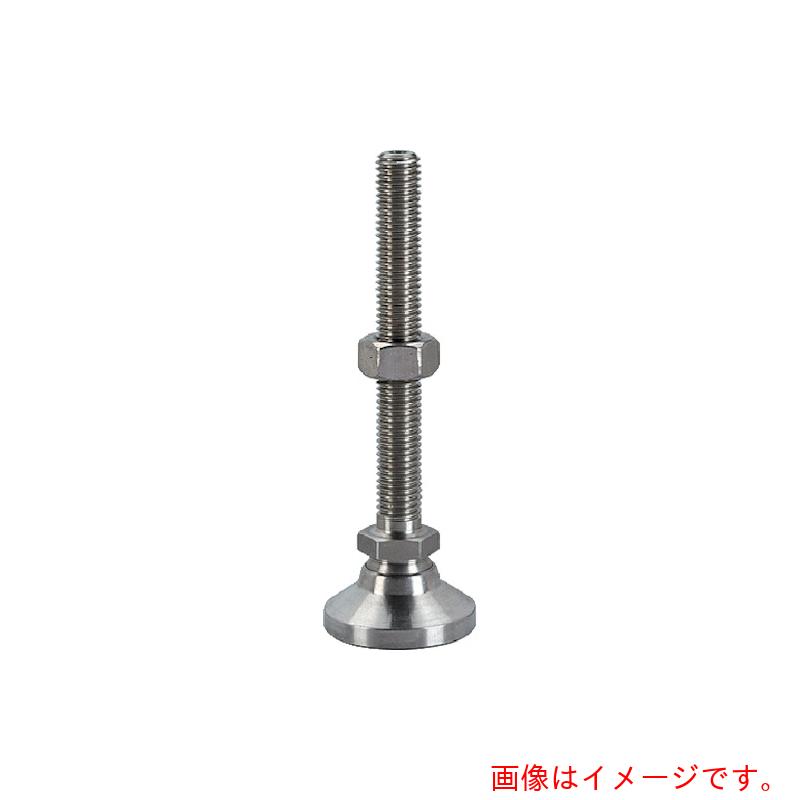 特長 ●装置の脚部として使用できます。 ●15°まで傾きを吸収します。 ●ボール・エレメントにボルトが付いたタイプのレベリング・パッドです。 用途 ●機器の足やスラスト・パッドとして。 仕様 ●ねじ寸法：M10 ●ねじ長さ(mm)：95.5...