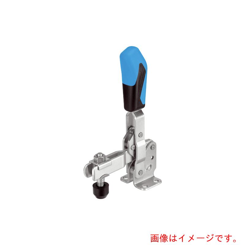 特長 ●下方押え型 ●ハンドル縦型 ●手動タイプのトグルクランプです。 仕様 ●全長(mm)：333 ●締圧力(kN)：5.5 ●付属ボルト径：M12×110 ●下方押え型 ●ハンドル縦型 質量・質量単位 ●2421.0g 【メーカー名】ロ...