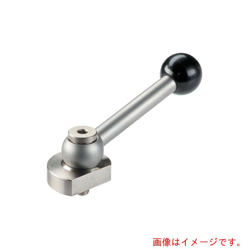 特長 ●クランプ・レバーの位置はセレーションによって自由に変えられます。 ●スラストワッシャーを取り外せば、無段階調整可能なストッパーとして使えます。 ●特注で左回りも可能です。 用途 ●カム部により、ワーク等を横方向からクランプする際に。...