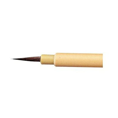 ●絵の具含みが優れています。 ●穂先のまとまりがよく、デザインワークに適しています。 ●毛に弾力性があり、使いやすい設計です。 ●本体サイズ： 横:193mm ●重量： 9g ●材質： 軸:ABS、穂先:馬毛・PBTの混毛 【メーカー名】（...
