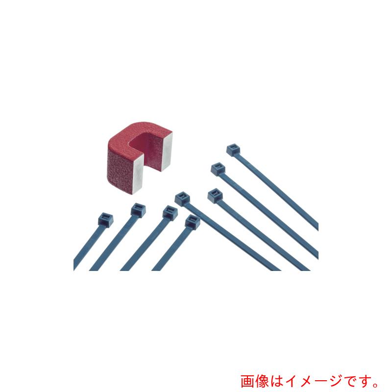 特長 ●金属粉を混ぜ込んだ材質で成形されており、金属センサーによって感知することができます。 ●青色で目立ちやすく、食品・飲料・薬品・化粧品工場など、異物混入が許されない環境において、最適なケーブルタイです。 用途 ●食品・飲料・製薬・化粧...