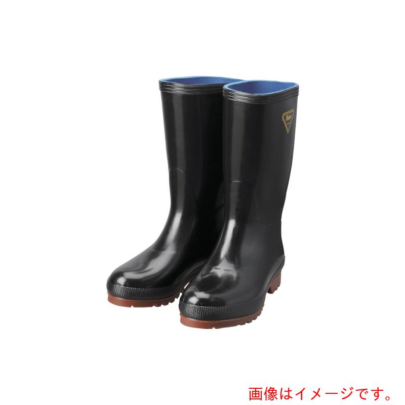 特長 ●防寒仕様です。 ●裏材に5mm発泡ゴム+ナイロンメリヤスを採用しています。 ●フェルト4mm中敷入りです。 ●靴底は耐油性です。 用途 ●製造、運輸倉庫、水産等の作業従事者。 仕様 ●寸法(cm)：25.0 ●足幅サイズ：EEEE ...