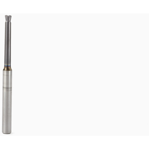 特長 ●高送りエンドミルは、不安定な加工環境、高硬度材、難削材の加工に適しています。 仕様 ●機能長さLF(mm)：40.0 ●シャンク径DCON(mm)：6.0 ●シャンク径(mm)：6.0 ●先端径(mm)：0.75 ●全長(mm)：4...